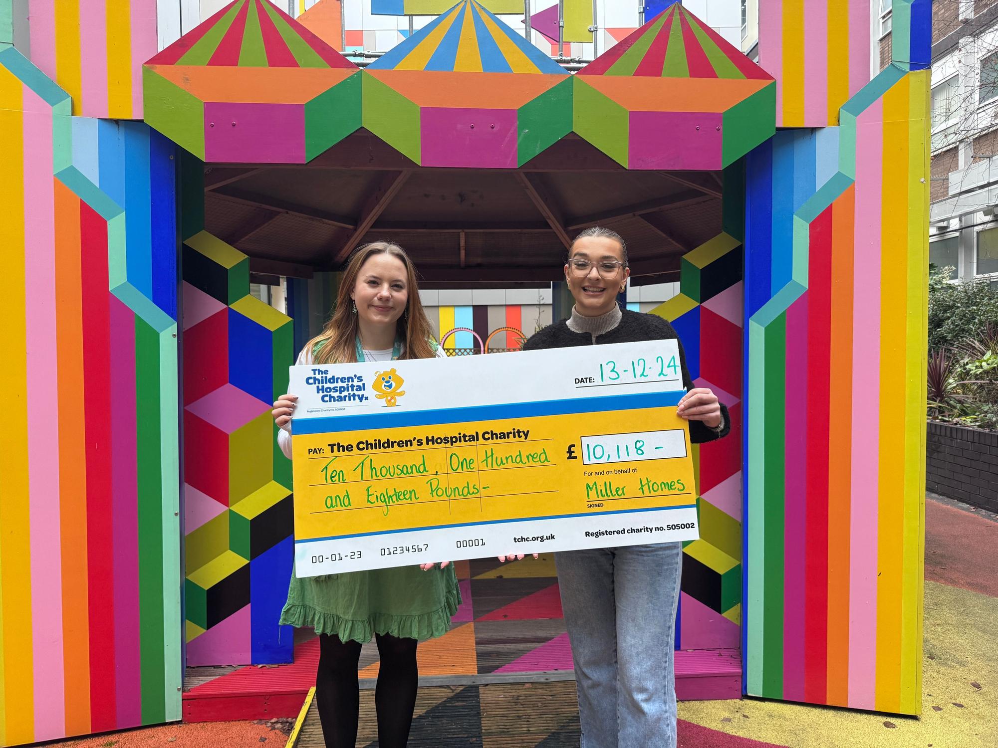 Yorkshire Homebuilder Starts Year Giving Huge Cheque to Sheffield ...