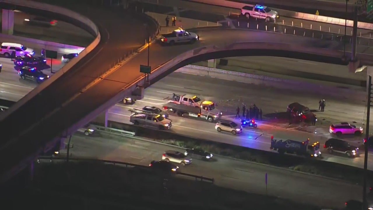 Houston crash at Southwest Freeway, Beltway 8: Lanes reopen