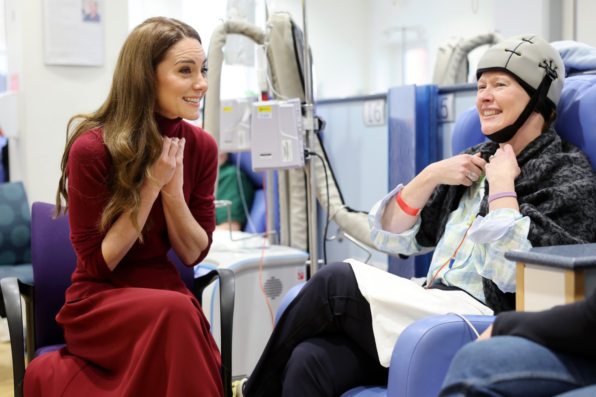 Kate is 'now in remission' after visiting hospital where she was ...