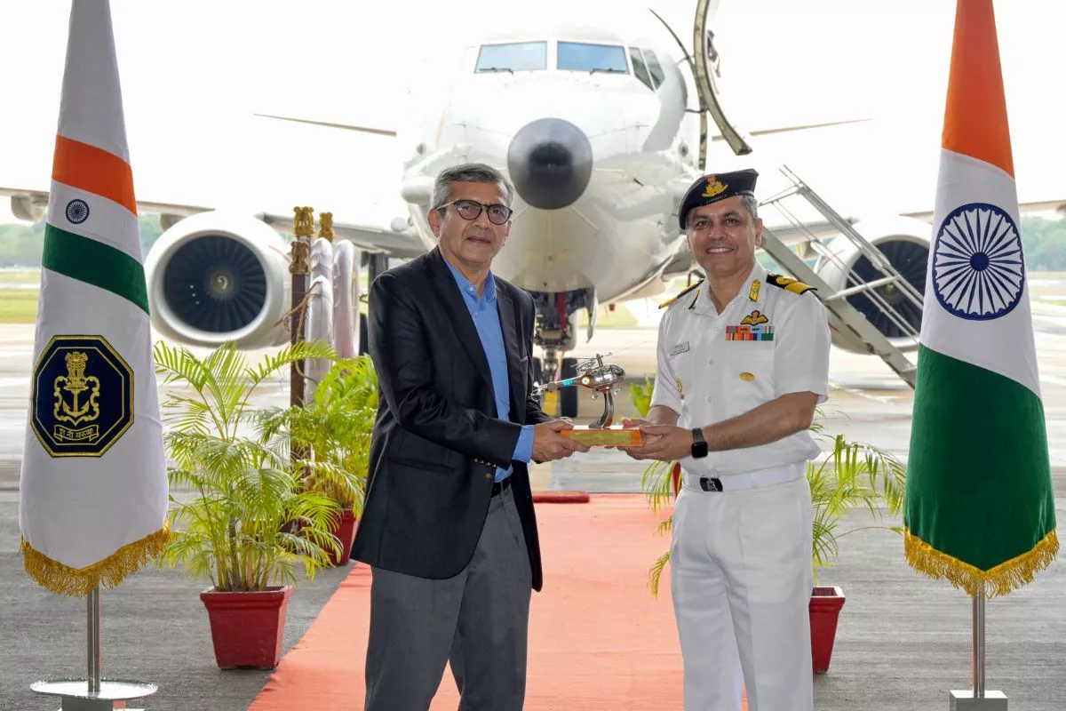 Defence Secy visits INS Rajali to review operational preparedness
