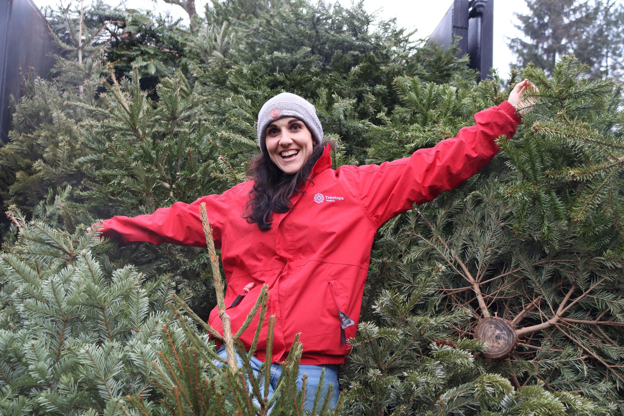 Christmas tree recycling scheme raises thousands for local hospice
