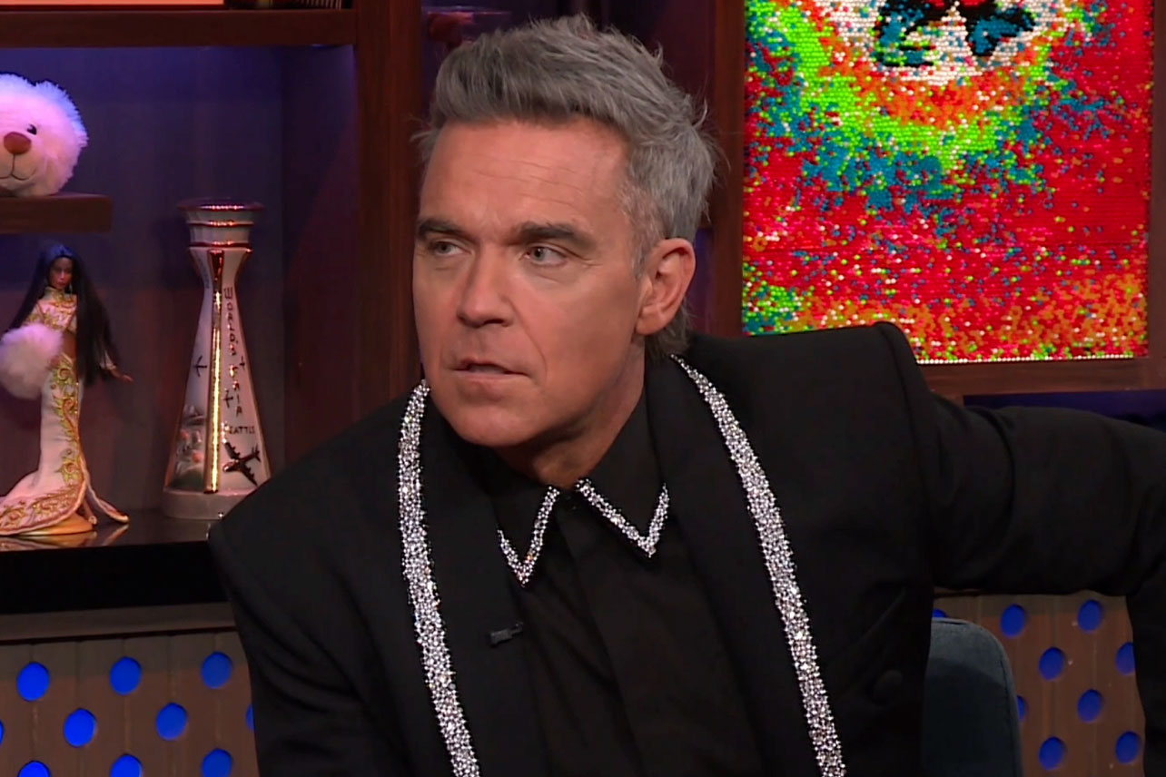 Robbie Williams Tells ‘WWHL’ He Once “Berated” The Wheelchair Section ...