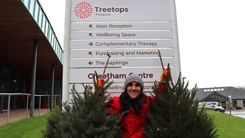 Christmas tree recycling scheme raises thousands for local hospice