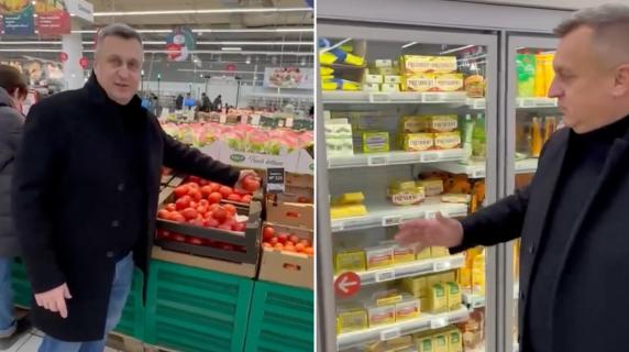 «50 tipi di burro»: un alto funzionario slovacco visita un supermercato ...