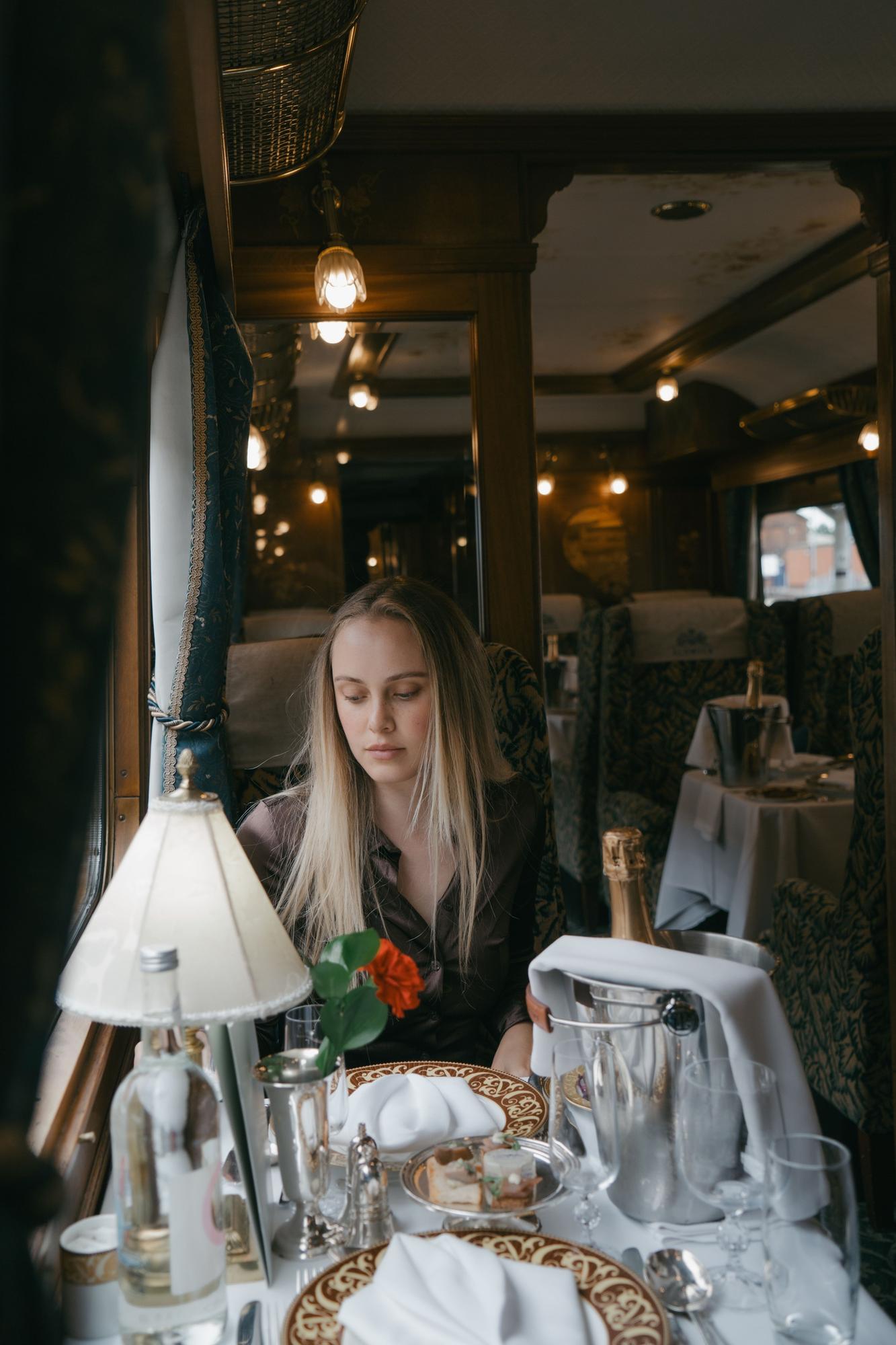 Red carpet welcome for posh train