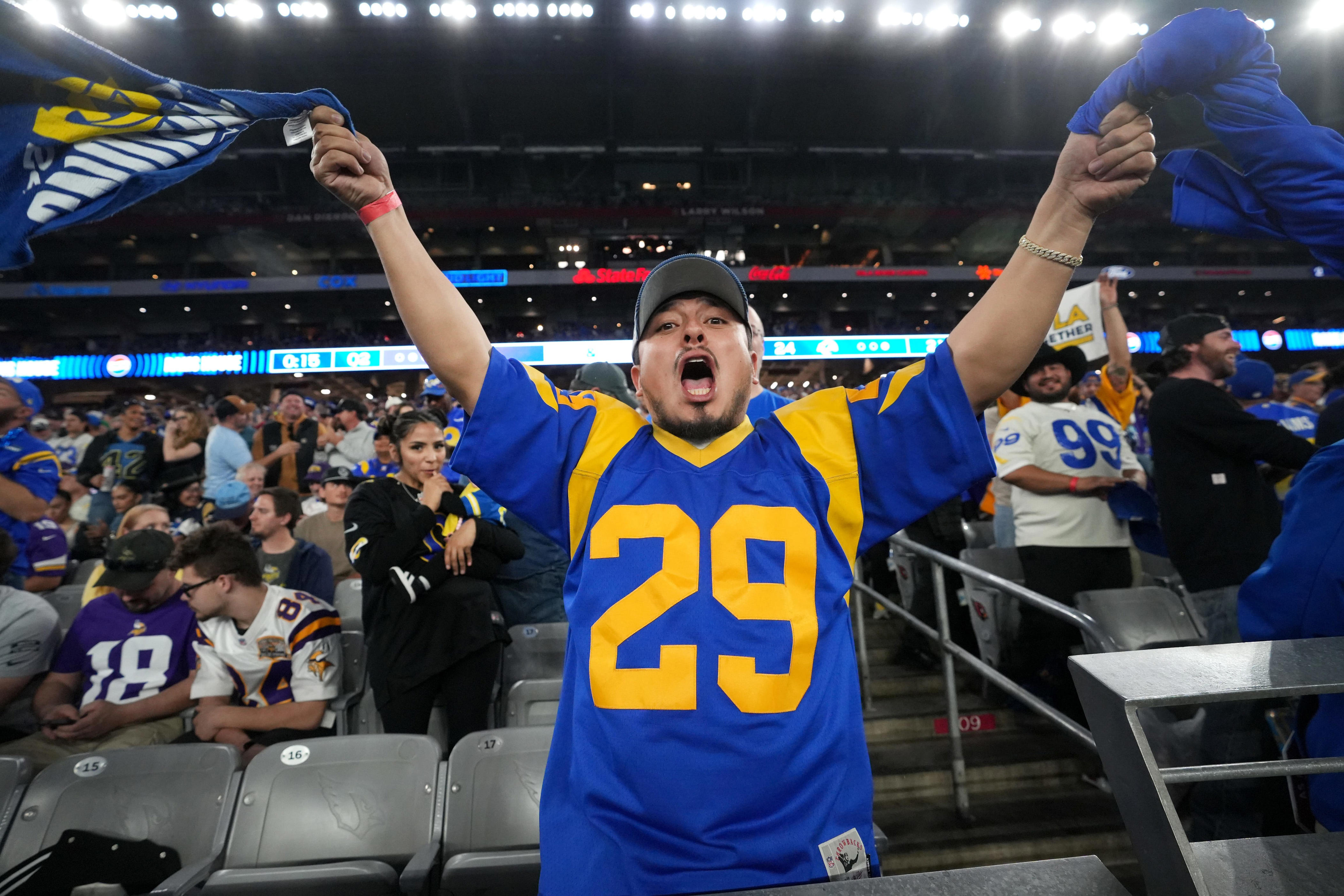 Thank you, Arizona, for giving Rams fans a diversion from fire | Letters