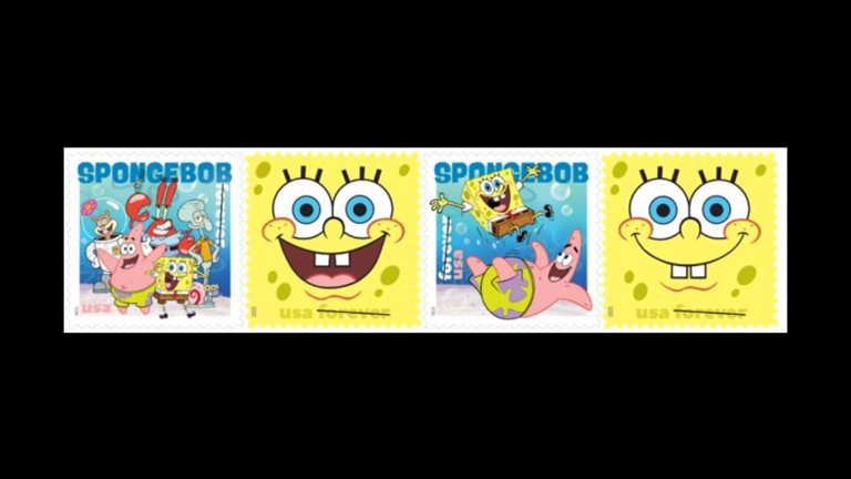 ‘Goodnight Moon’ and ‘SpongeBob’ Stamps Coming in 2025, USPS Announces