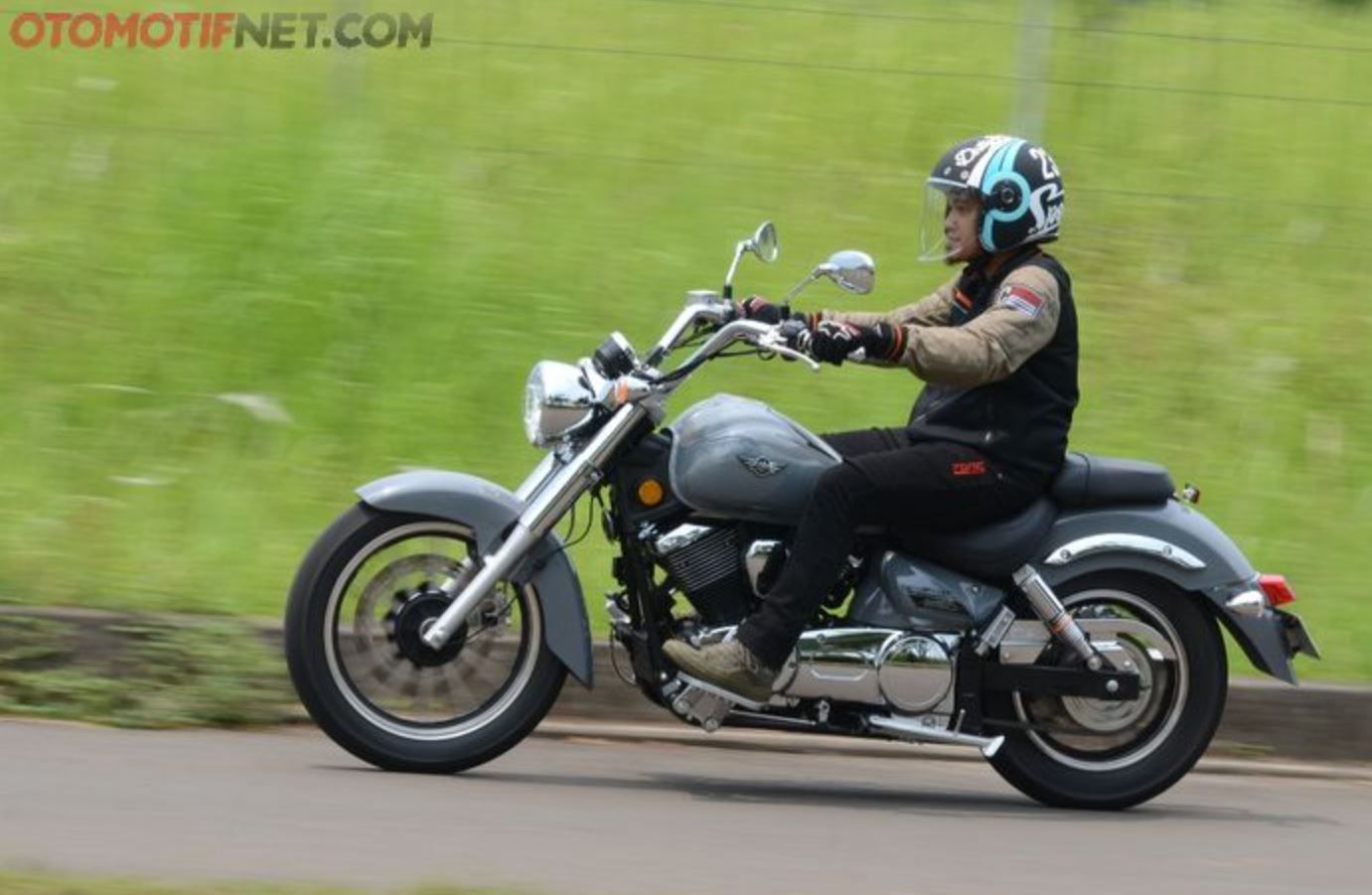 Cruiser Macho Murah Ala Harley-Davidson, Segini Harga SM Sport V16 Plus