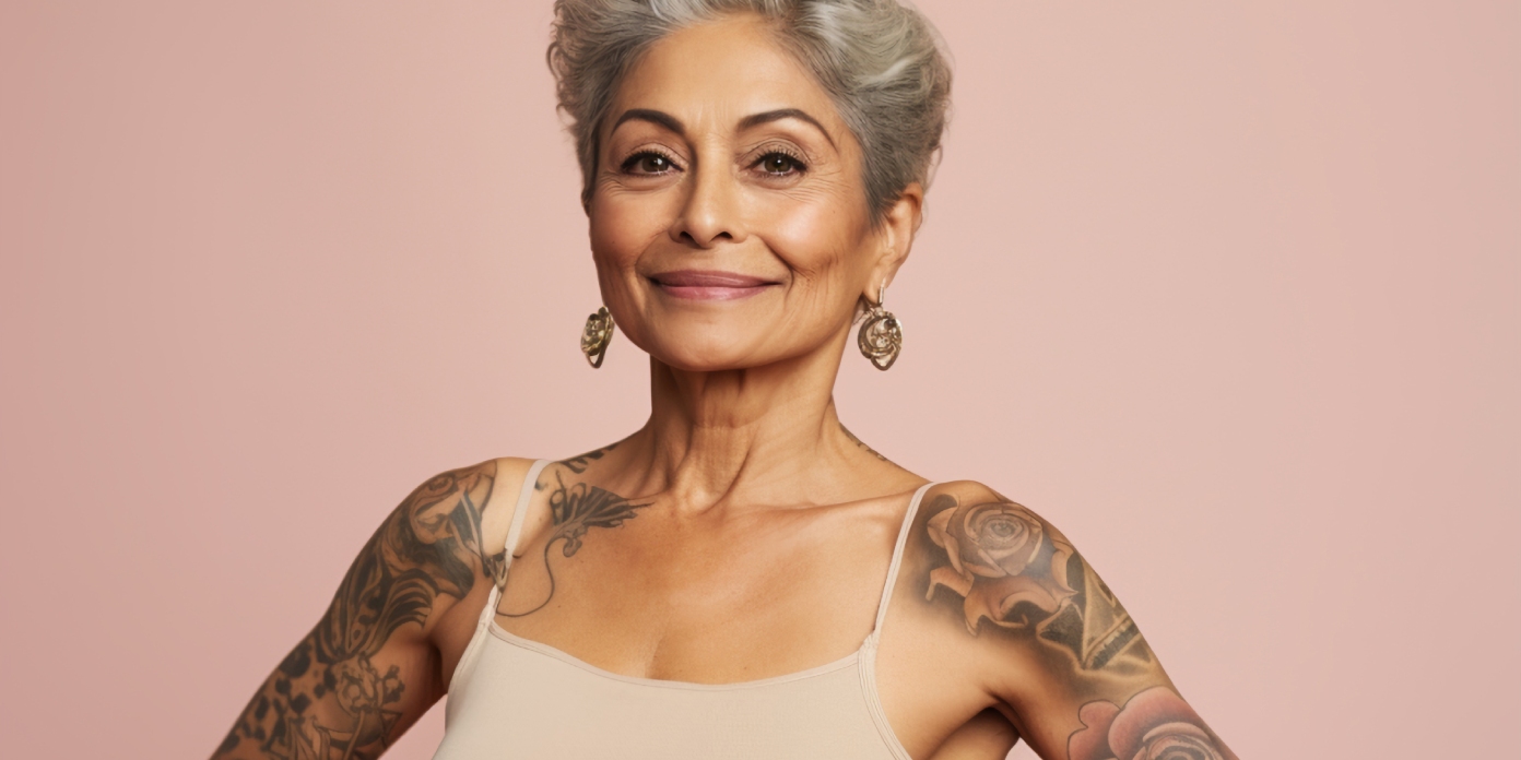 Te starsze kobiety zgadzają się na tatuowanie i czują się dobrze!