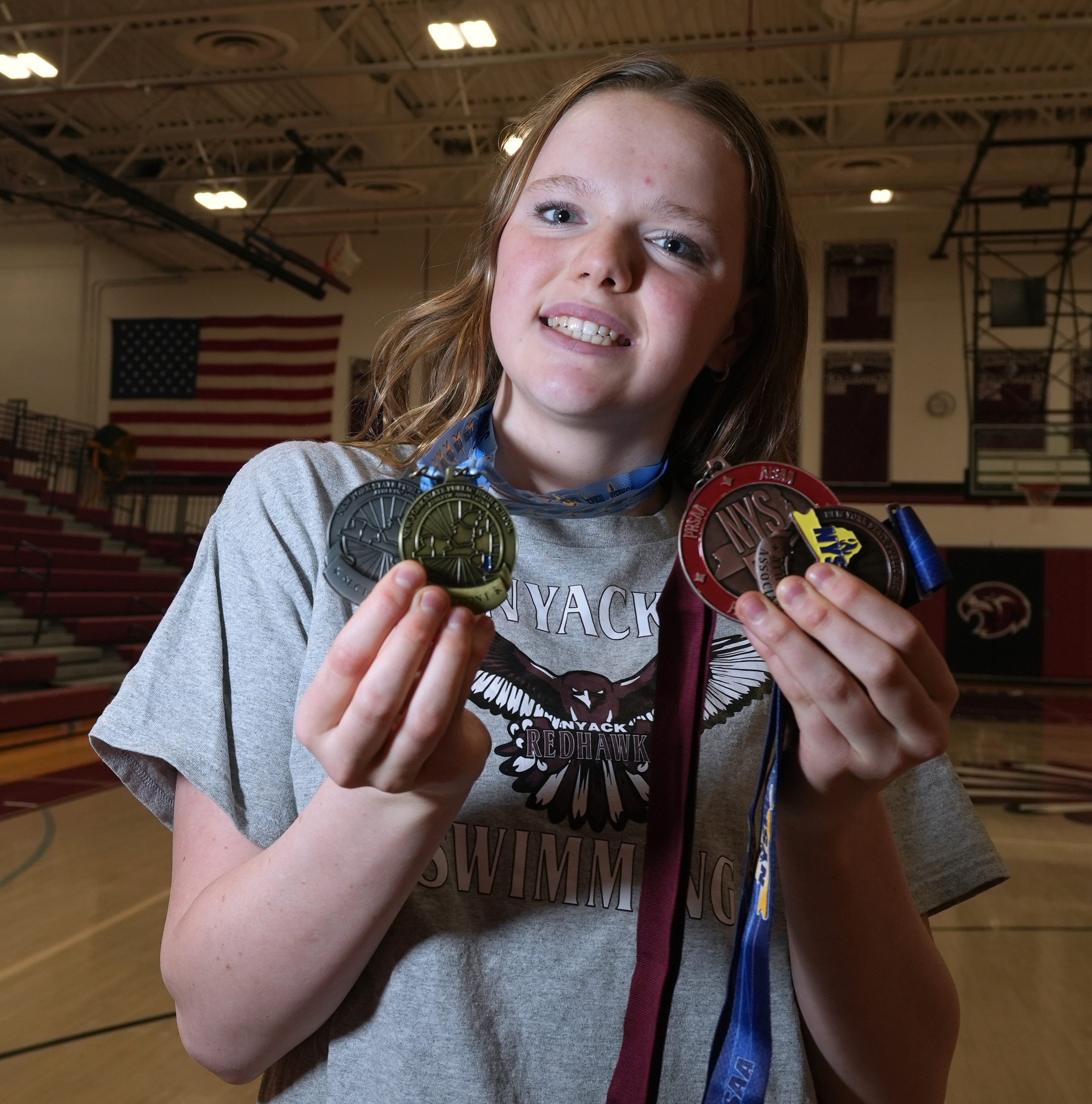 Nyack's Alex Fox headlines 2024 Rockland girls swimming all-stars