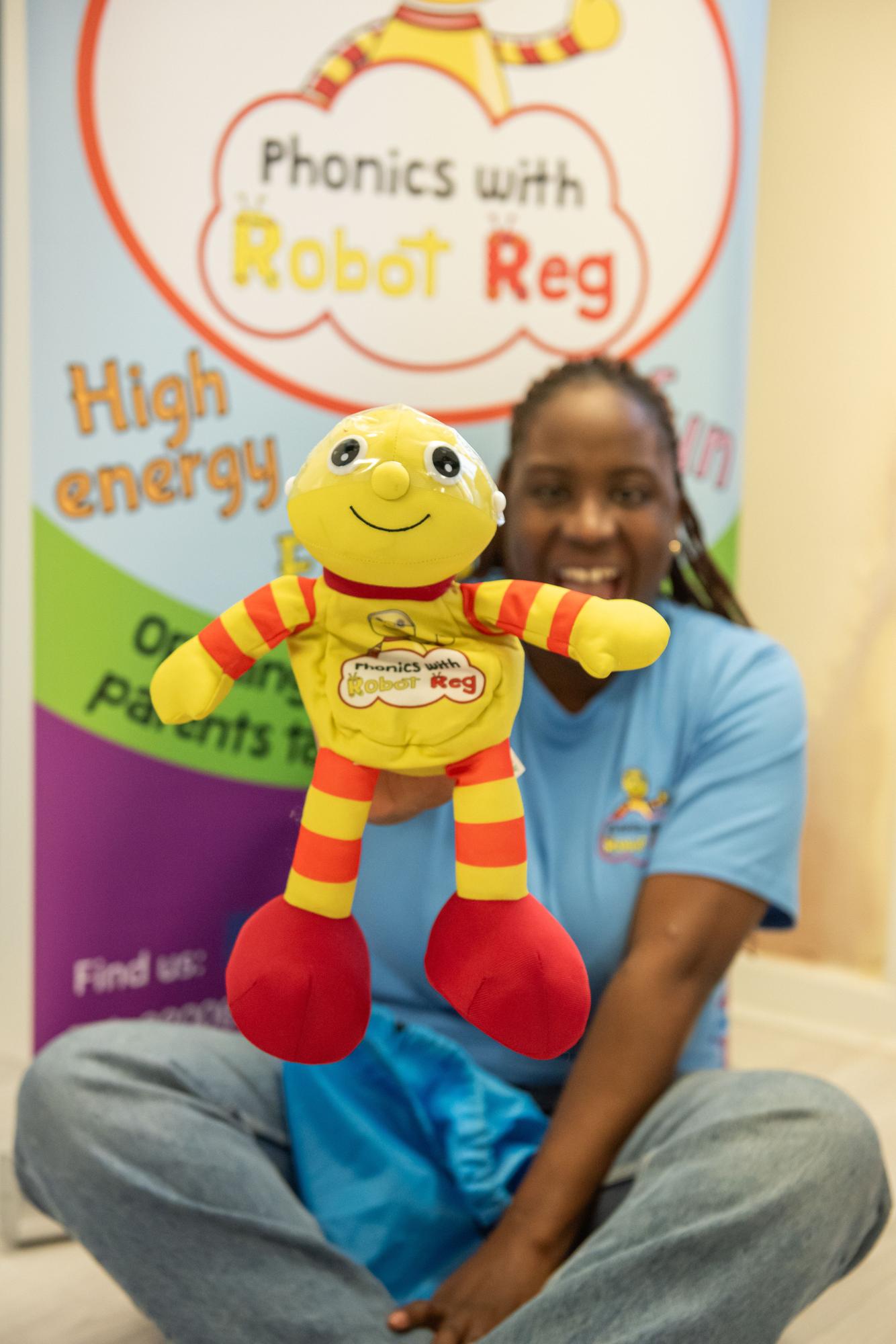 Phonics with Robot Reg arrives in Peterborough to bring a world of ...