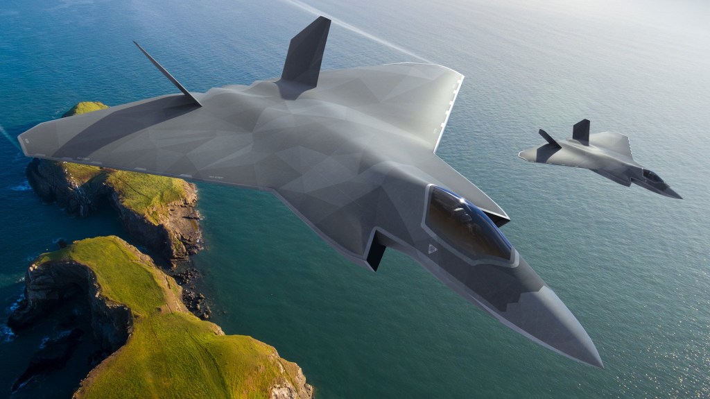 First look at UK’s the £12,000,000,000 next generation combat aircraft ...