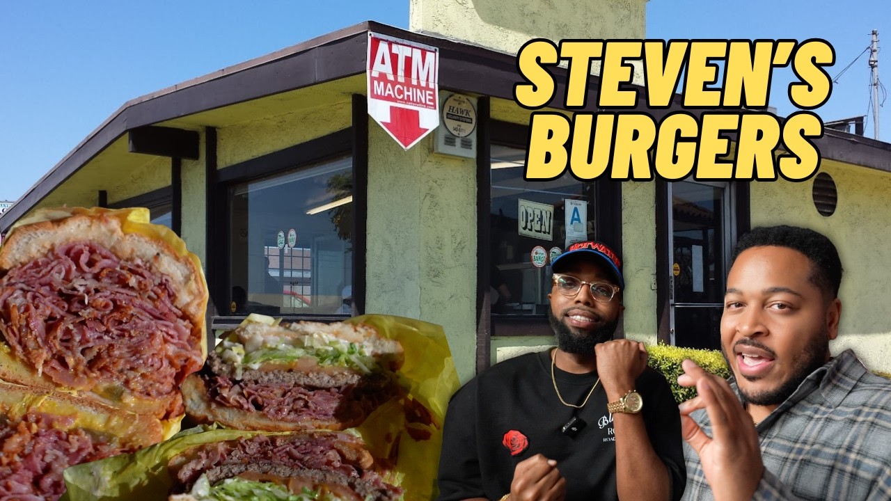 Trying Steven's Burgers | A Pastrami Hood Classic