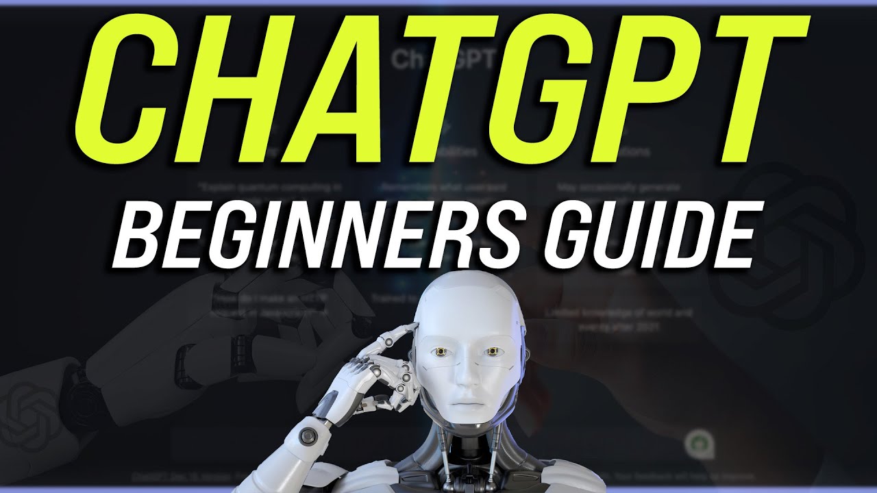 How to Use ChatGPT - Beginner's Guide