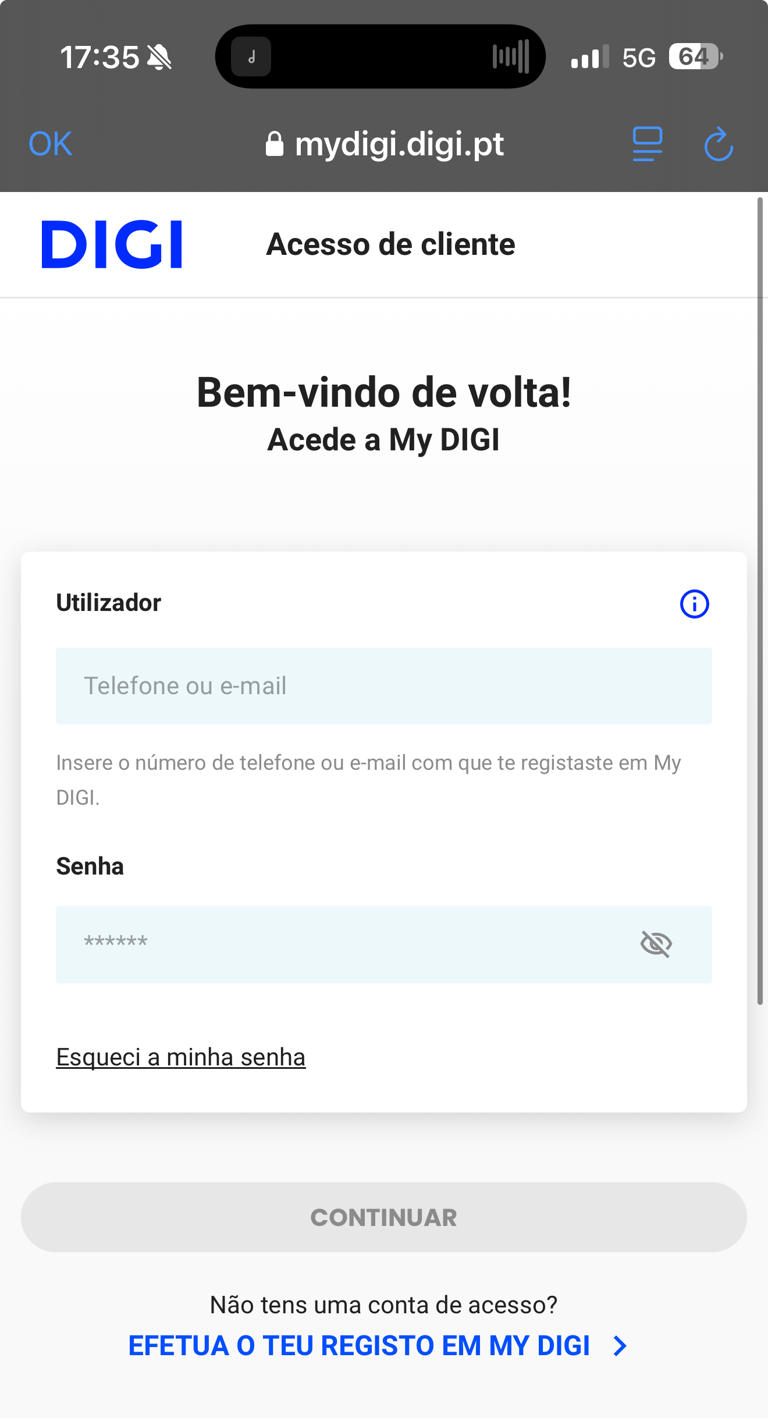 My DIGI chegou a Portugal!