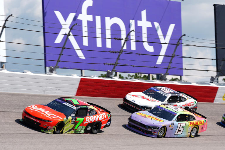 NASCAR's new Xfinity broadcast booth for The CW revealed in 2025