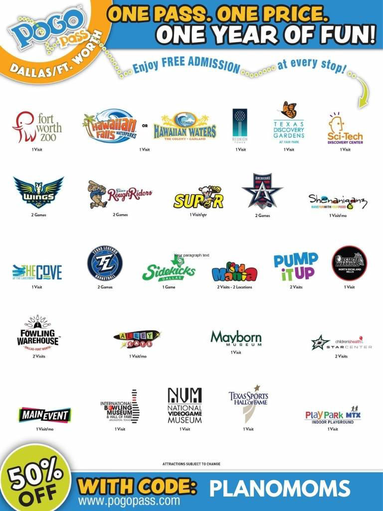 Get your Discounted Membership of the Pogo Pass Dallas!