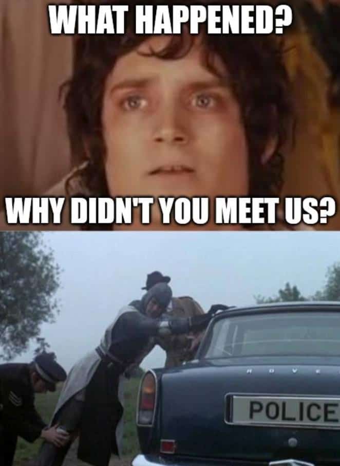30 Hilarious Monty Python And Lord Of The Rings Mashup Memes True Geeks ...