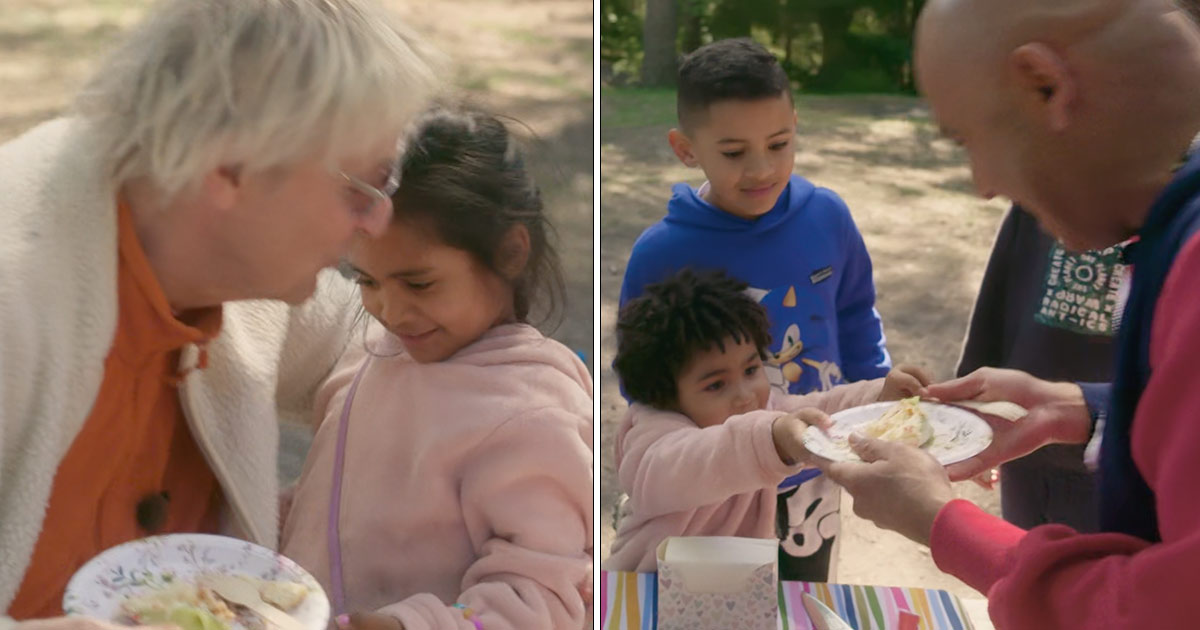 Dottern Gerds fina gest till Lars Lerin