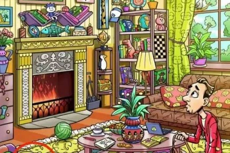 Can you spot the hidden dog in this optical illusion? Only 1% succeed