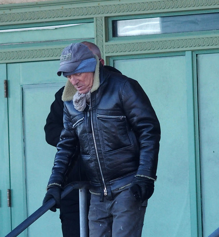 Bruce Springsteen Keeps Wearing Sick Jackets to the Set of His Own Biopic