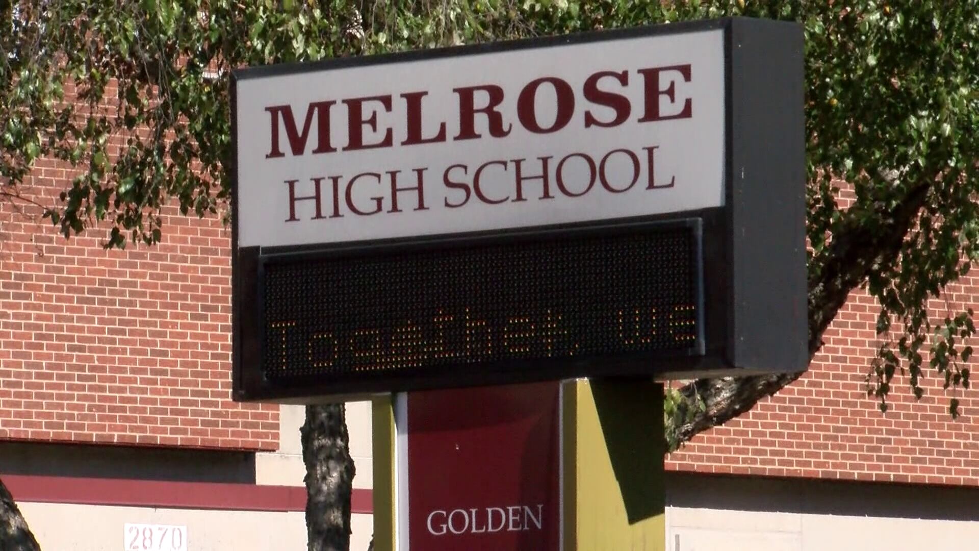 Melrose High School football team honored at county commission