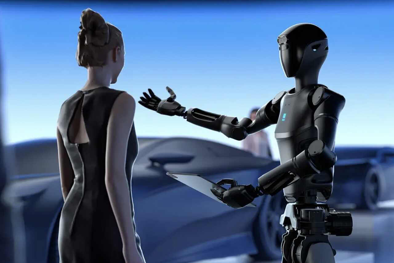 Chinese startup unveils intelligent robot capable of performing various ... Chinese startup unveils intelligent robot capable of performing various ...