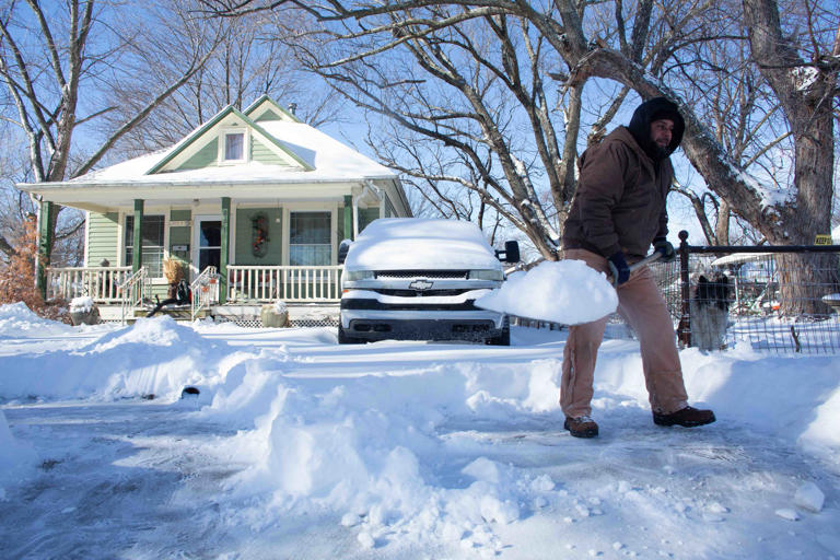 What winter storms are expected to bring across Kansas in coming days