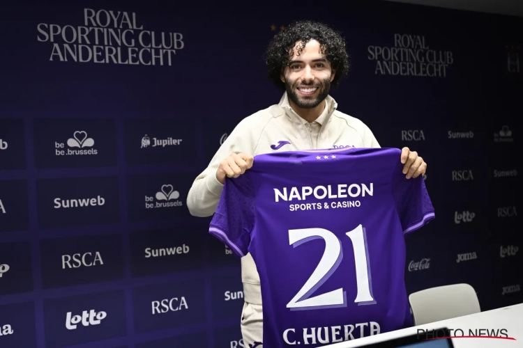 César Huerta maakt meteen duidelijk wat hij Anderlecht kan bijbrengen ...