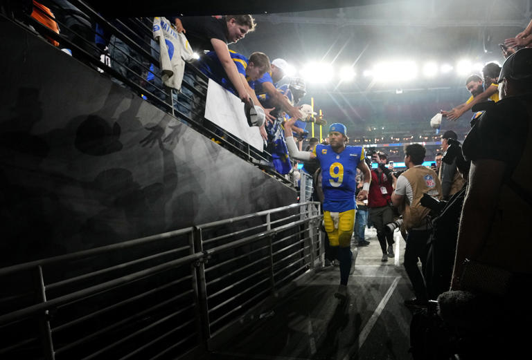 Los Angeles Rams react to winning playoff game for fire-ravaged city ...