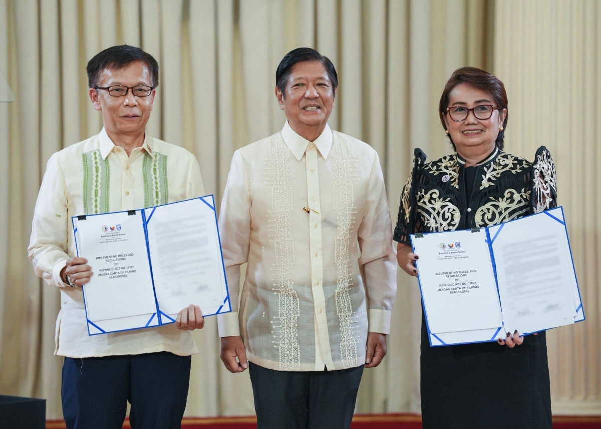 Seafarers' rights IRR now ready to be enforced