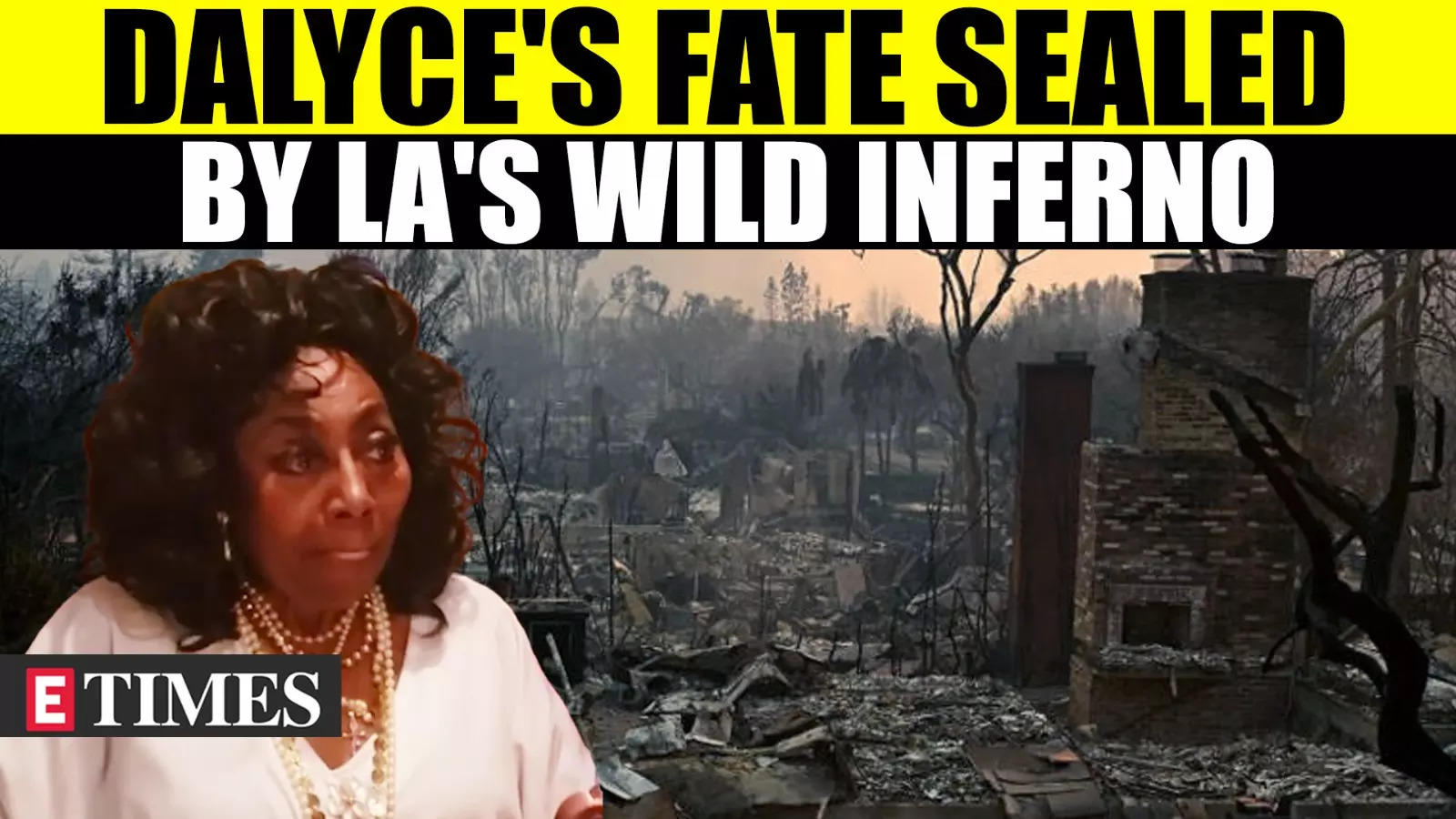 Hollywood's Dalyce Curry Vanishes In Los Angeles Wildfires - Remains ...