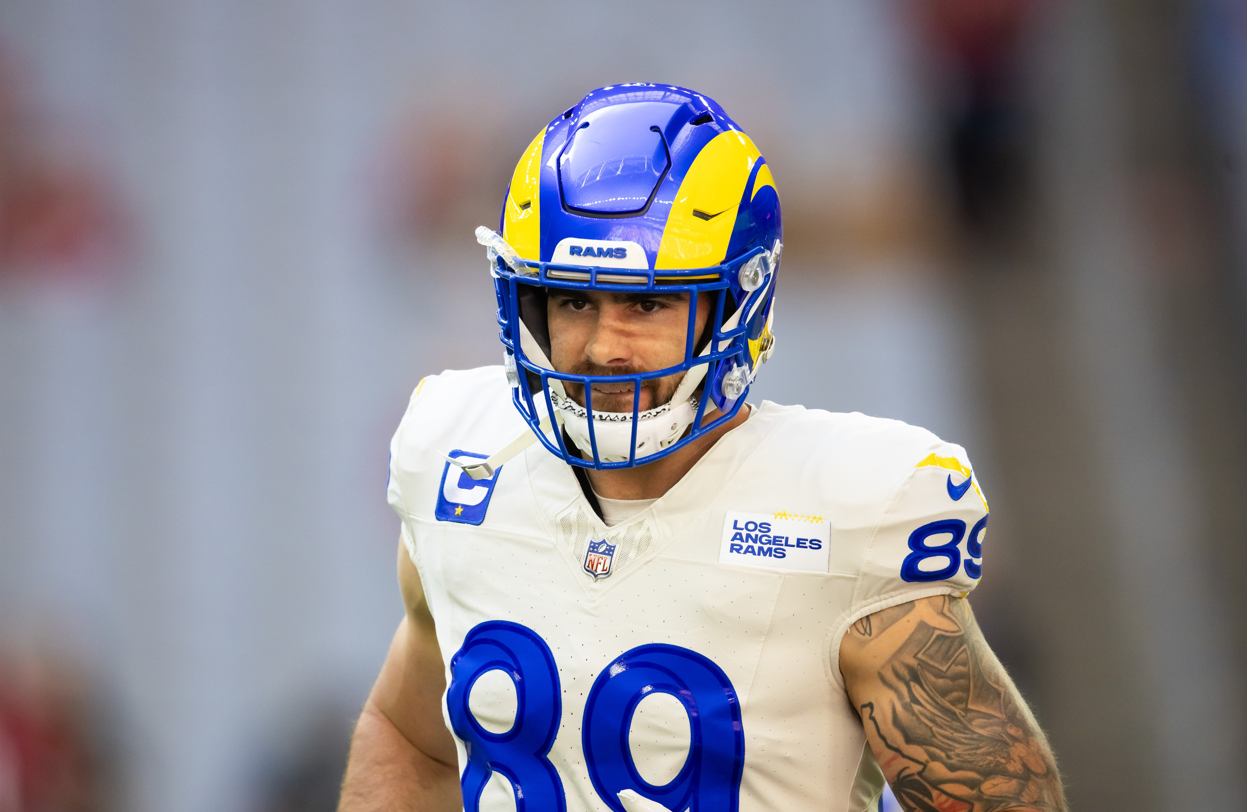 Rams TE Tyler Higbee hospitalized with chest injury