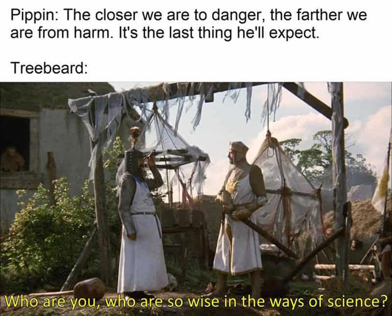 30 Hilarious Monty Python And Lord Of The Rings Mashup Memes True Geeks ...