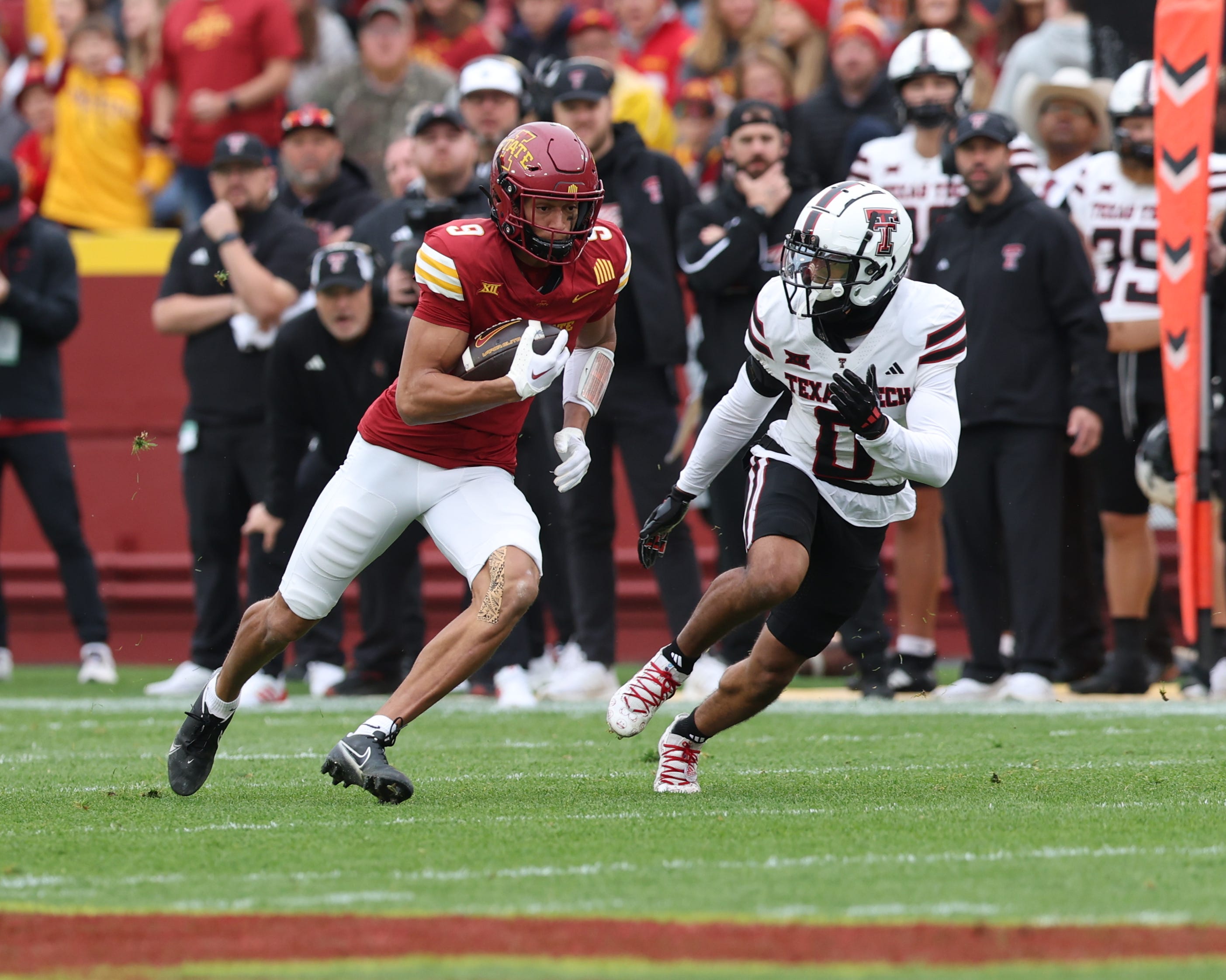 Chiefs scouting report: Iowa State Cyclones WR Jayden Higgins