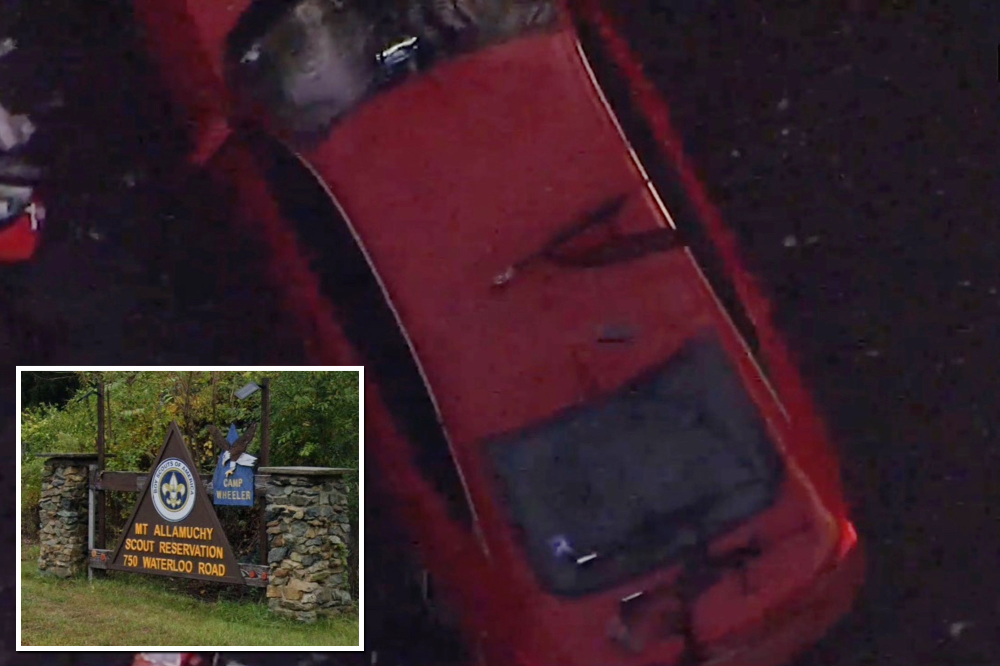 Driver with assault rifles attached to top of car is shot by cops in ...