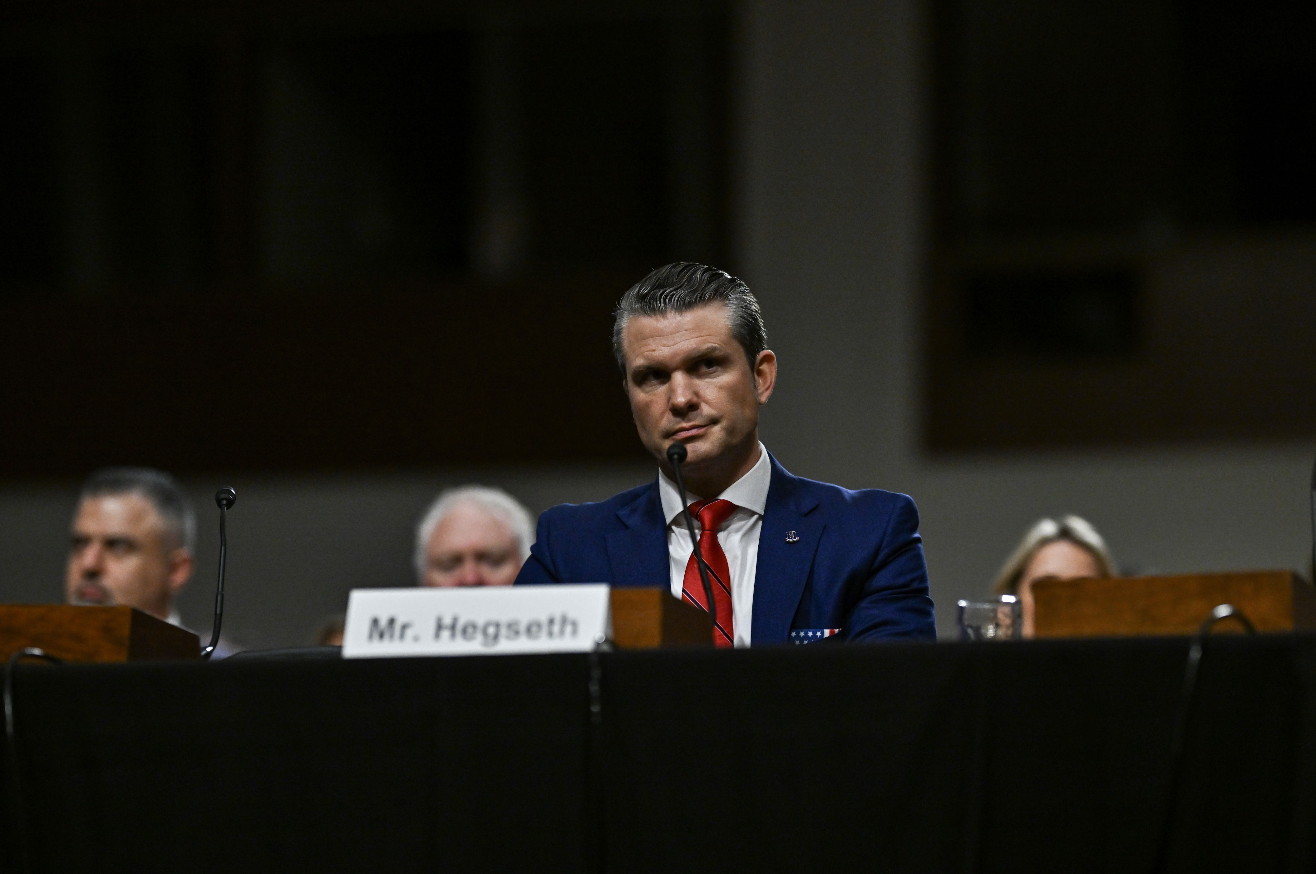 Democrats assail Hegseth as too divisive, inexperienced to run Pentagon