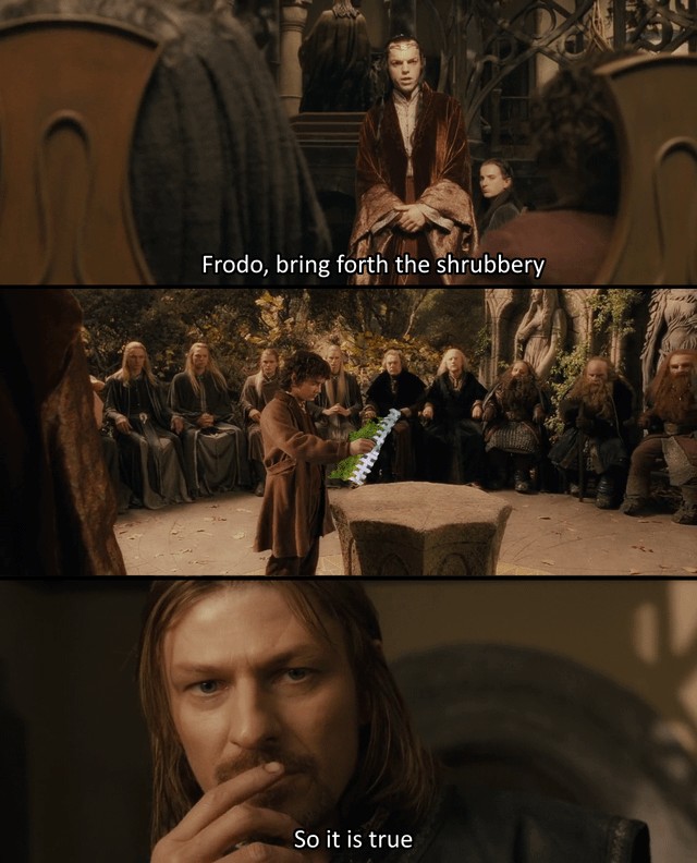 30 Hilarious Monty Python And Lord Of The Rings Mashup Memes True Geeks ...