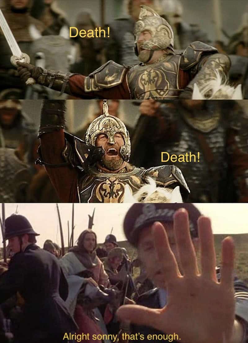 30 Hilarious Monty Python And Lord Of The Rings Mashup Memes True Geeks ...