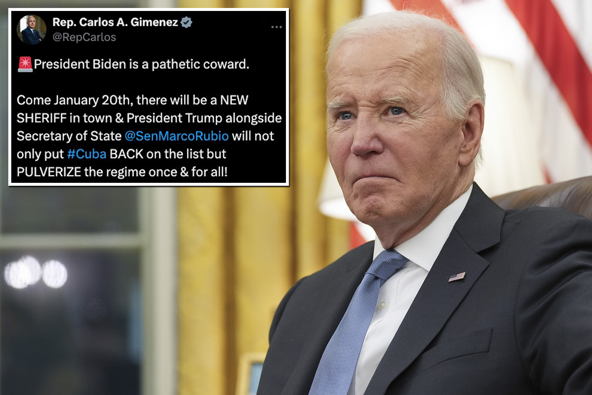 Biden lifts Cuba terrorism designation, drawing bipartisan outrage ...