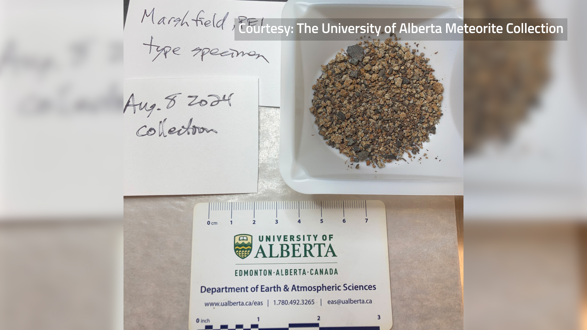 Meteorite strike caught on P.E.I. home security camera