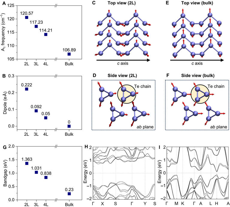 Quasiparticle research unlocks new insights into tellurene, paving the ...