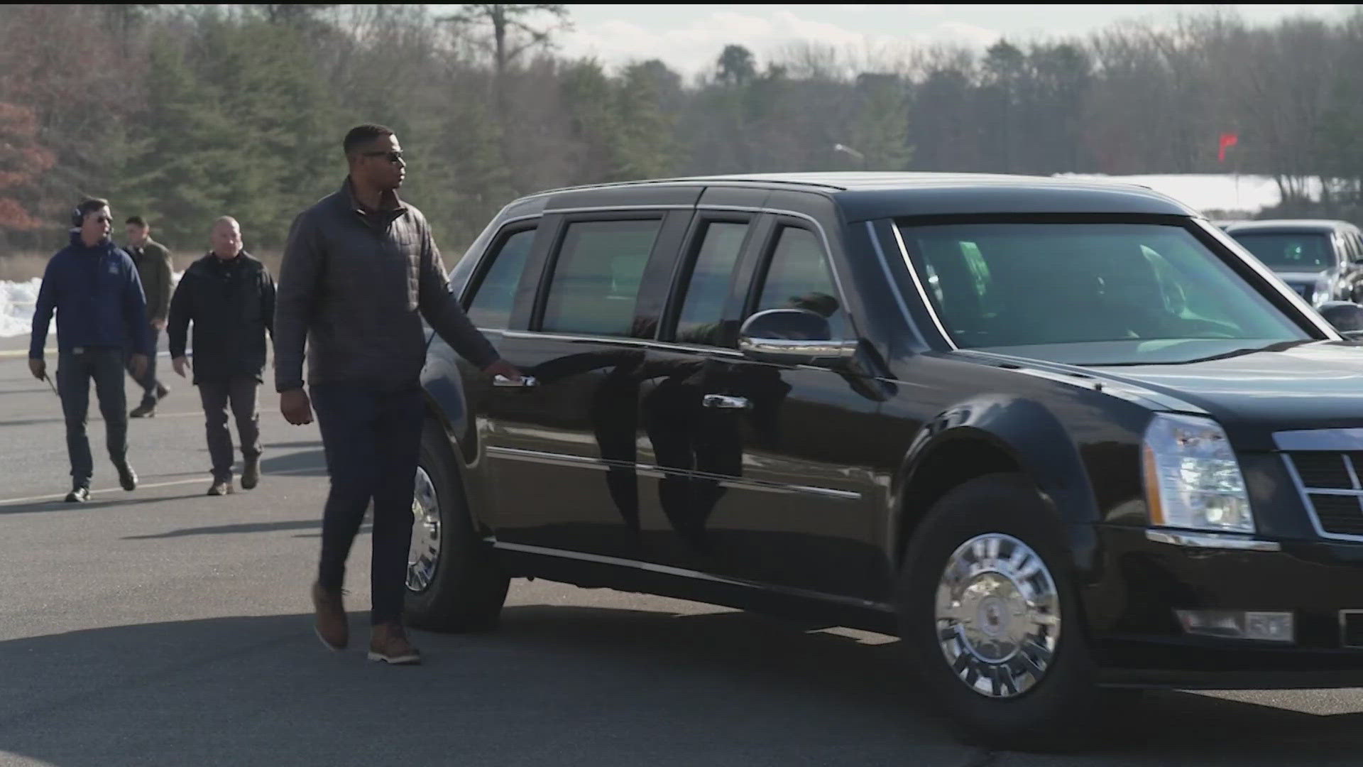 Secret Service practicing for presidential inauguration