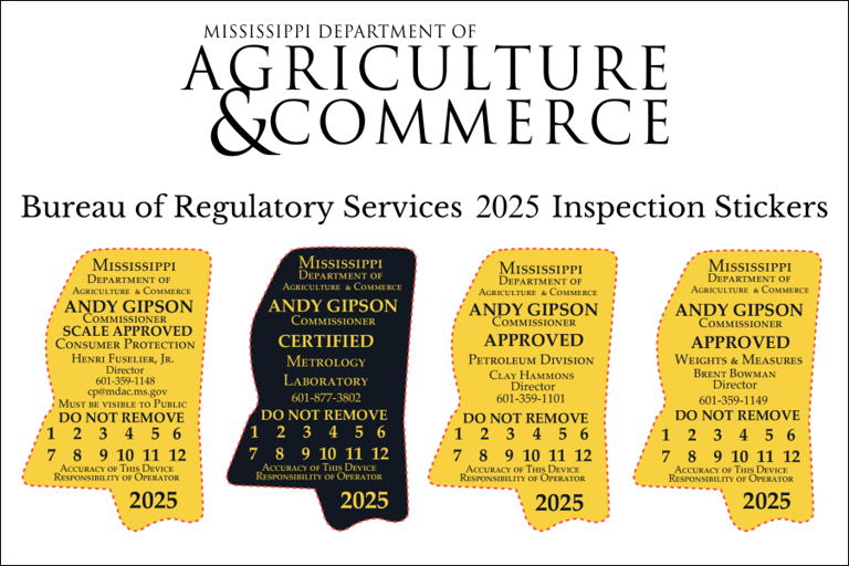 Mississippi inspection stickers to feature USM’s colors in 2025