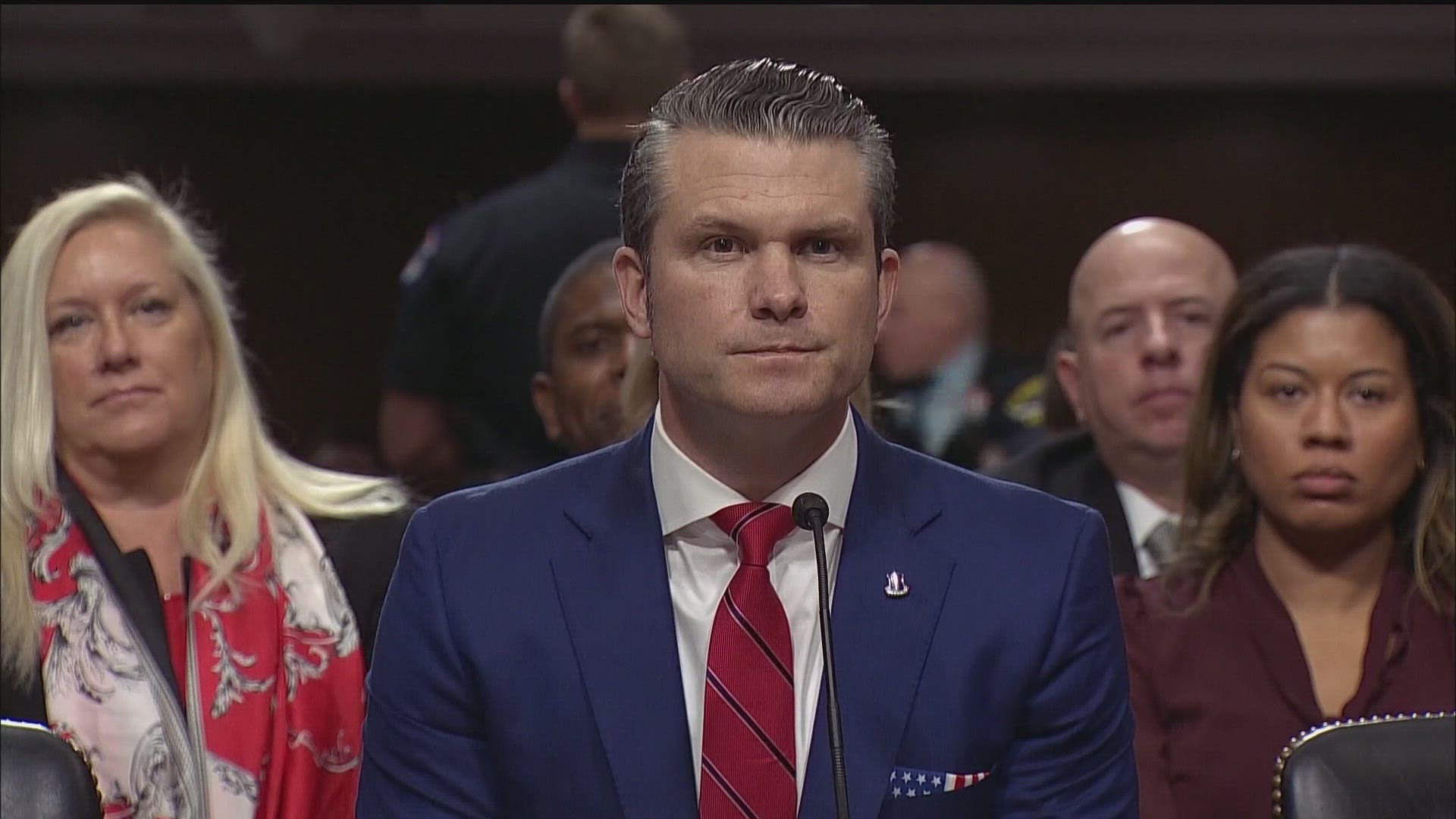 Hegseth confirmed as Trump's defense secretary in tie-breaking vote