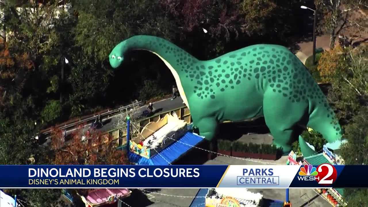 Disney closes part of DinoLand U.S.A. at Animal Kingdom to make way for ...