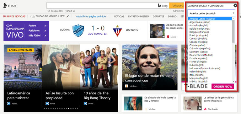 ¿Cómo leer MSN en cualquier idioma?