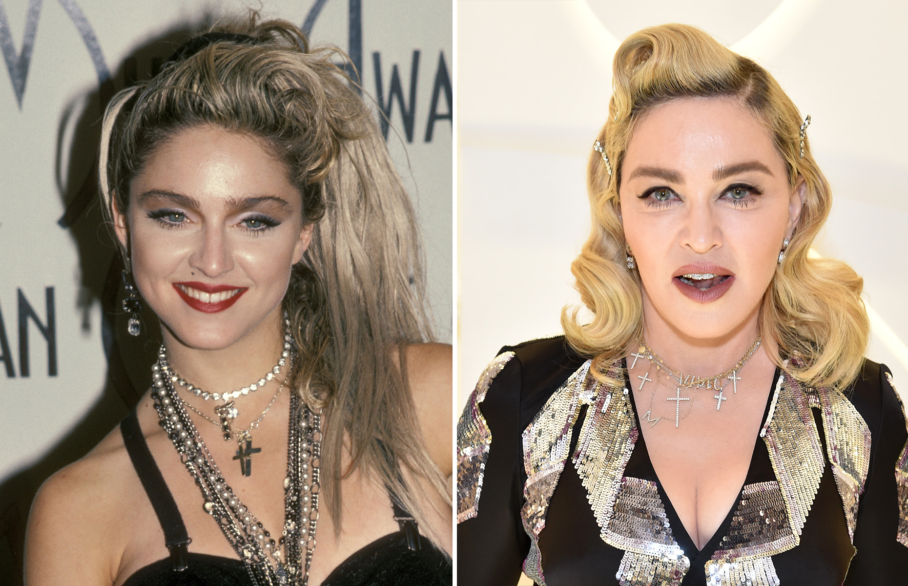Madonna Then And Now Photos