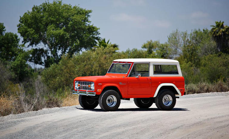 Epic 1969 Ford Bronco Test Vehicle to Cross the Auction Block