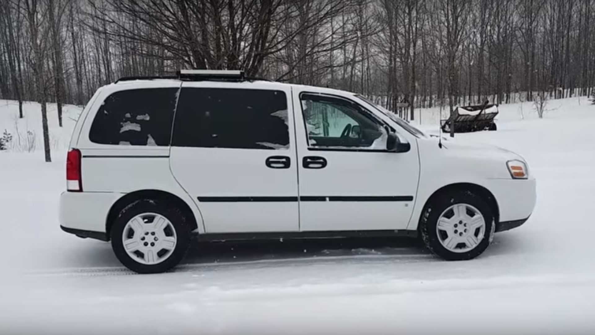 Dude Builds Sweet Stealth Camper Van Out Of Chevy Uplander